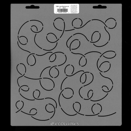 Stencil de patchwork - Loop background