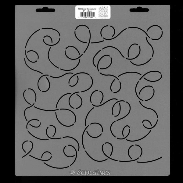 Stencil de patchwork - Loop background