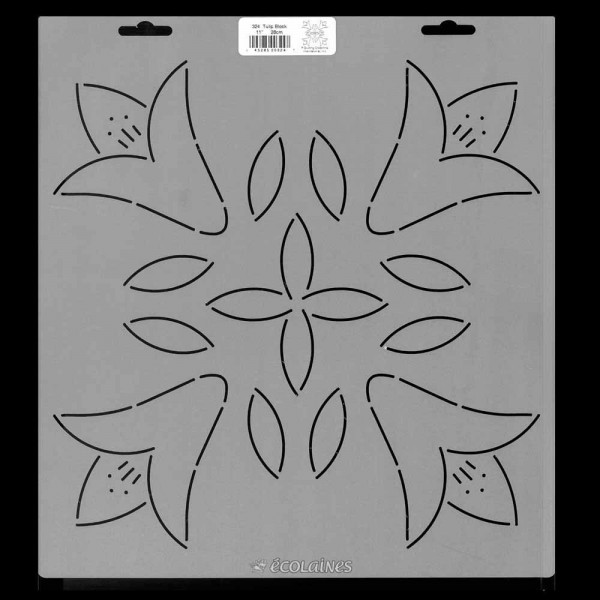 Stencils de patchwork - Matelassage de patch avec gabarits