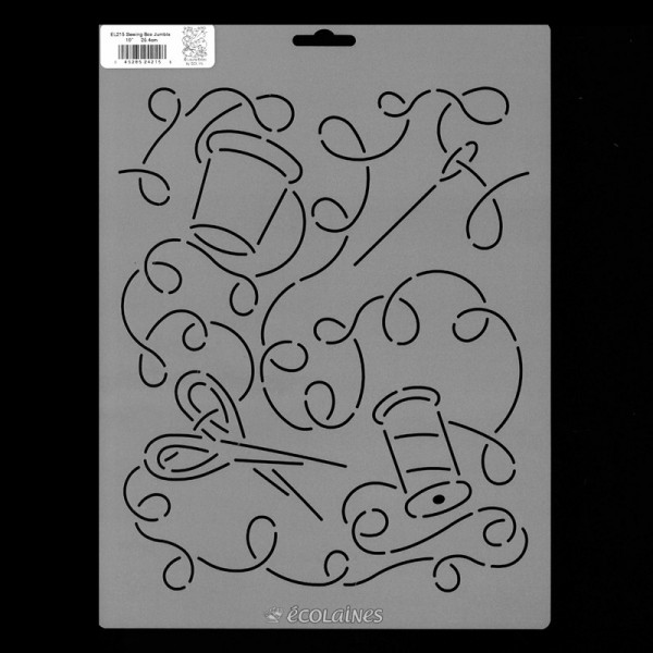 Stencils de patchwork - Matelassage de patch avec gabarits - Écolaines