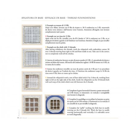 Livre de broderie : Il reticello, volume 3