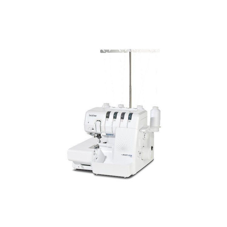 Surjeteuse Brother Airflow 3000, enfilage à air automatique - Écolaines
