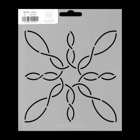Stencil de patchwork - Infinity