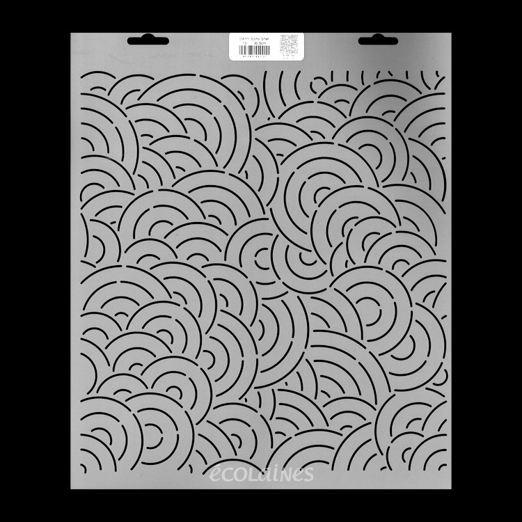 Stencils de patchwork - Matelassage de patch avec gabarits - Écolaines