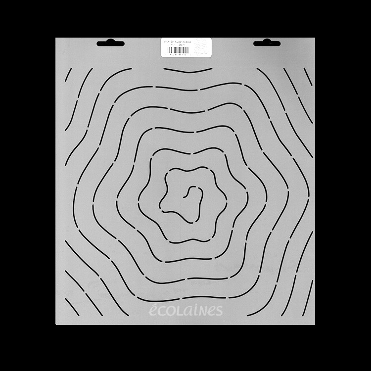 Stencils de patchwork - Matelassage de patch avec gabarits - Écolaines