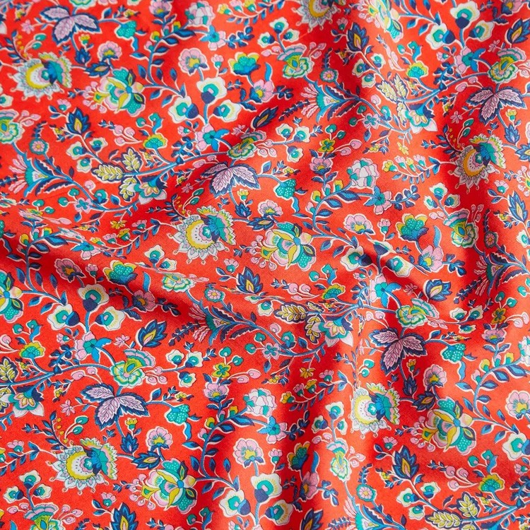 Tissu Liberty - Kazusa rouge