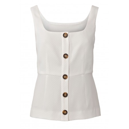 Patron Burda 5922 - Robe, top boutonné devant