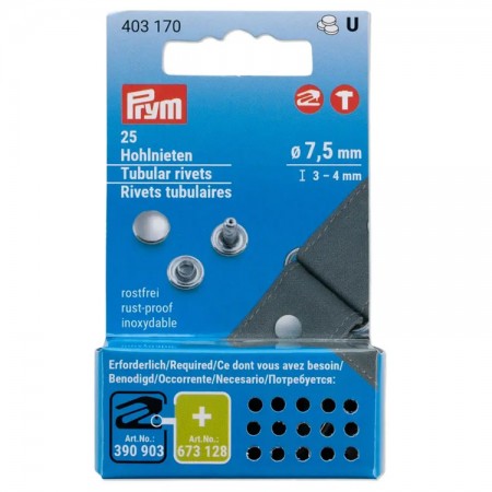 Vario Creative Tool - Outils pour rivets creux 7,5 et 9 mm de diamètre ...