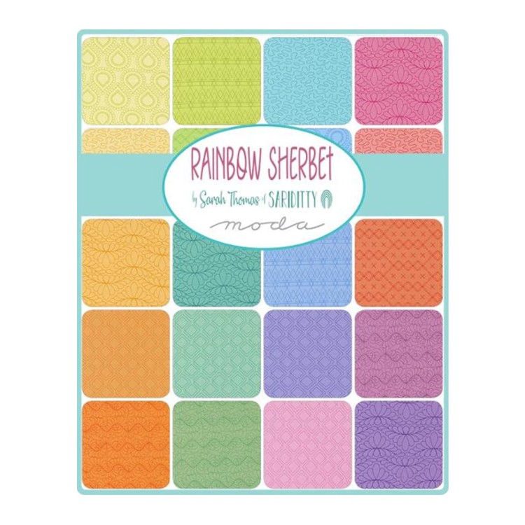 Charm pack - Rainbow Sherbet