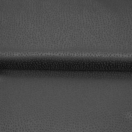 Tissu polyester - Flocons noir