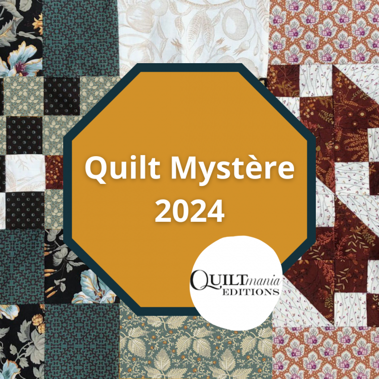 Quilt Mystère - réaliser un quilt en 6 étapes avec Quiltmania - Écolaines