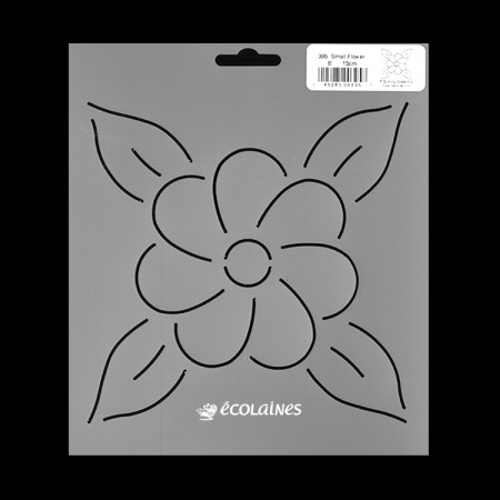Stencil de patchwork - Small flower