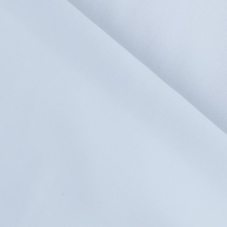 Tissu coton uni satiné blanc