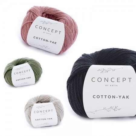 Kit de crochet - Paletot - Cotton yak